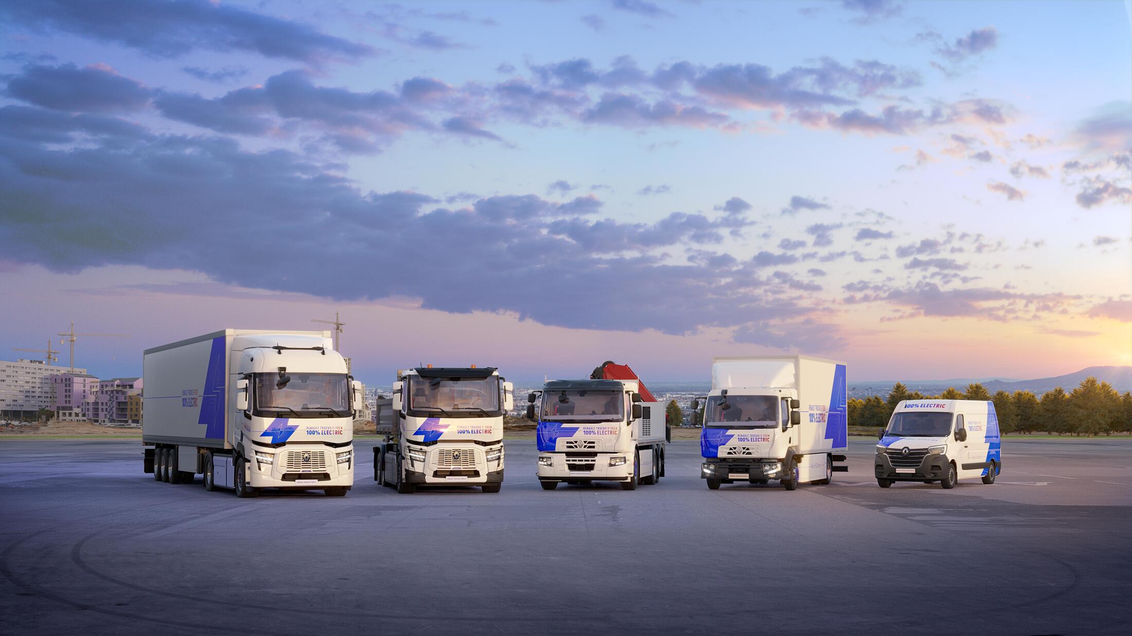 Rekkevidde til elektriske vare- og lastebiler | Renault Trucks Norge